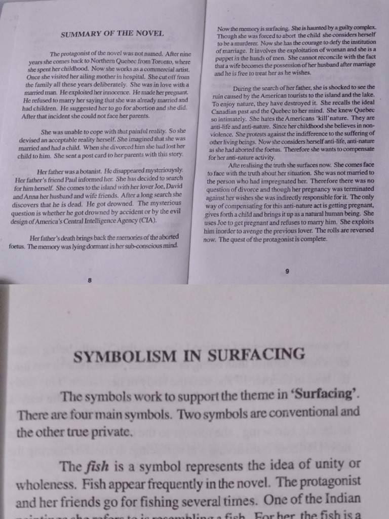 Surfacing Margaret Atwood | PDF | Quest | Hero