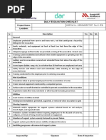 Electrical Distribution Board Inspection Checklist | PDF
