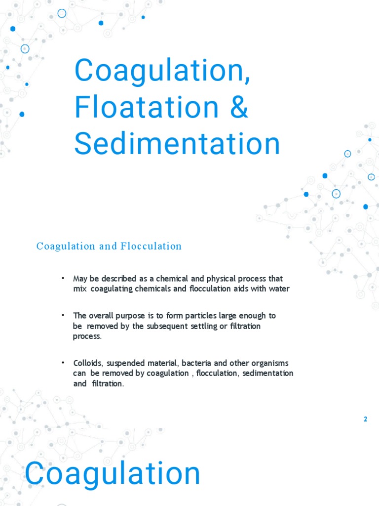 Coagulation, Flocculation, Sedimentation | PDF | Water Purification ...