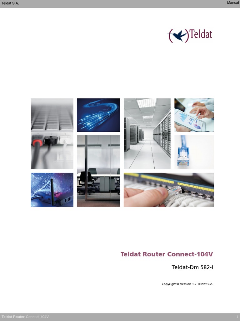 DATASHEET Teldat - Connect-104V | PDF | Network Switch | Wi Fi