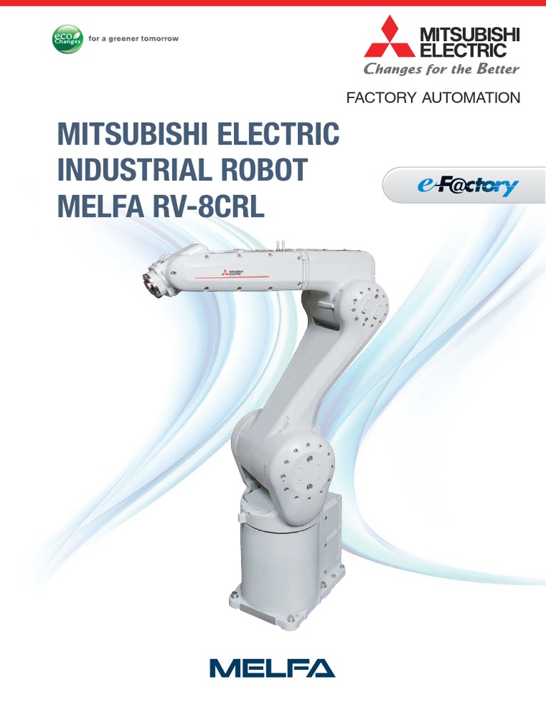 Mitsubishi Electric Industrial Robot Melfa Rv-8Crl: Factory Automation ...