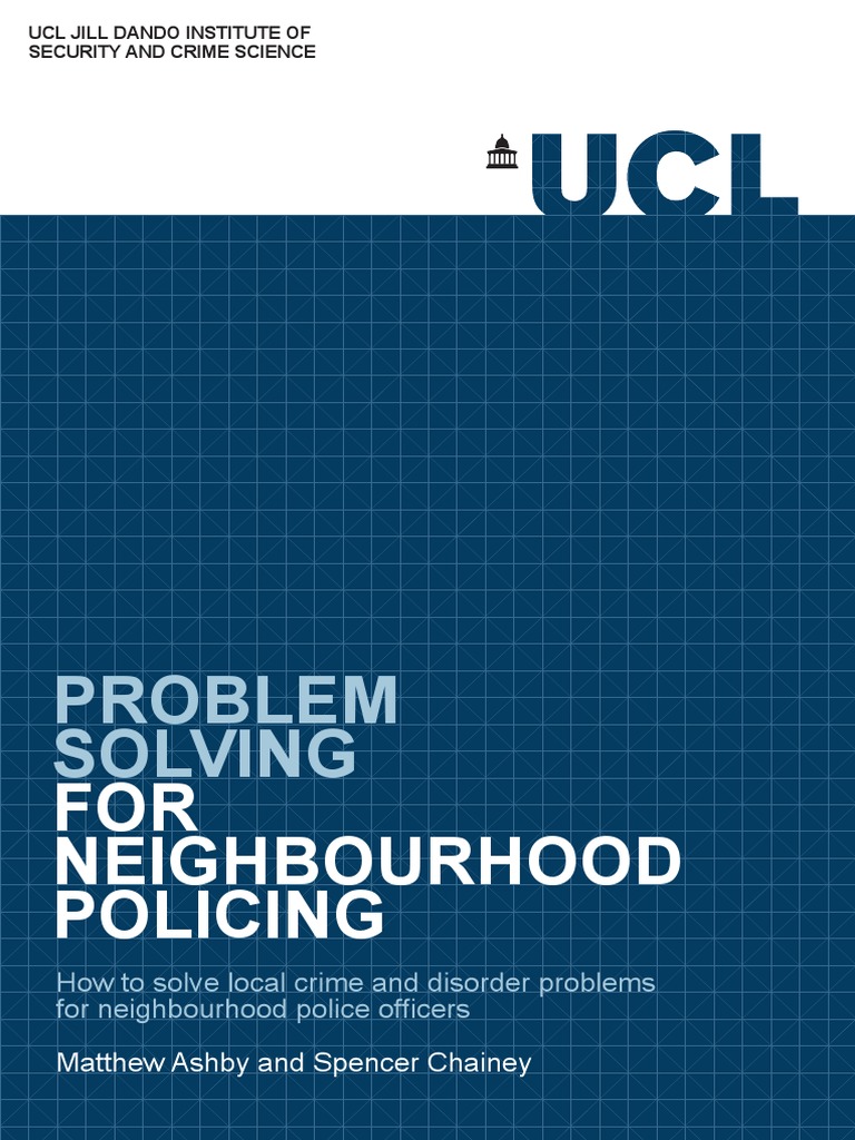 Problem Solving For Neighbourhood Policing v2 | PDF | Crimes | Crime & Violence
