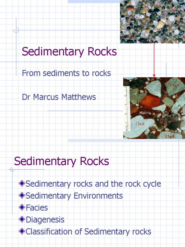 Sedimentary Rocks | PDF | Sedimentary Rock | Clastic Rock