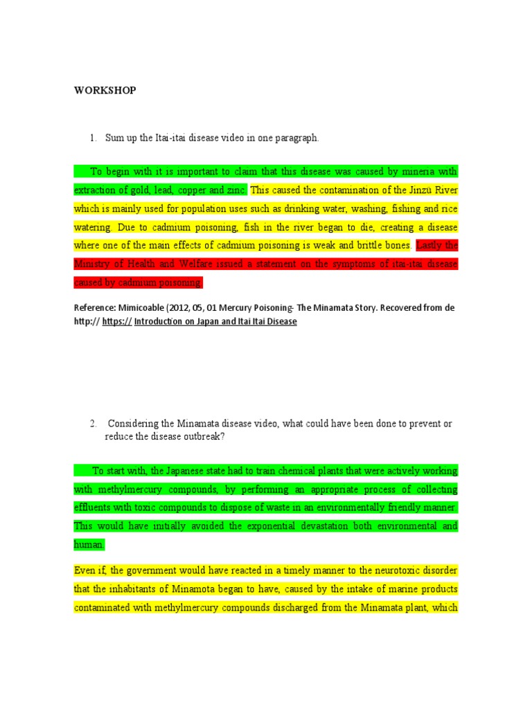 Workshop Daniela Martinez Suarez. | Download Free PDF | Public Health ...