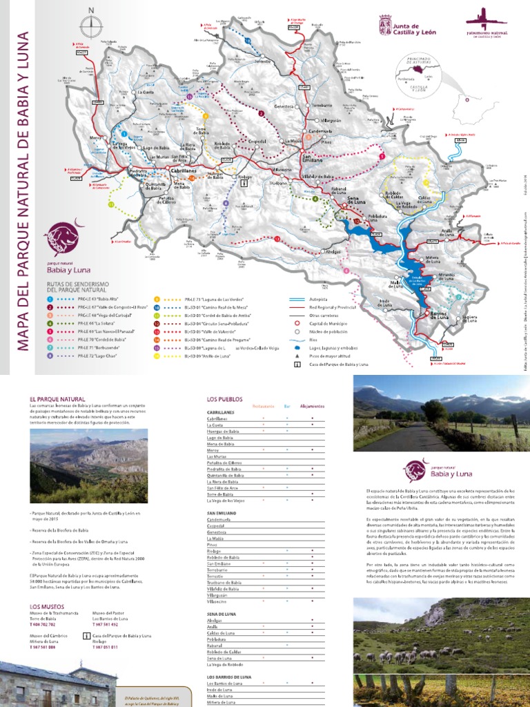 Mapa Del Parque Natural de Babia y Luna | PDF