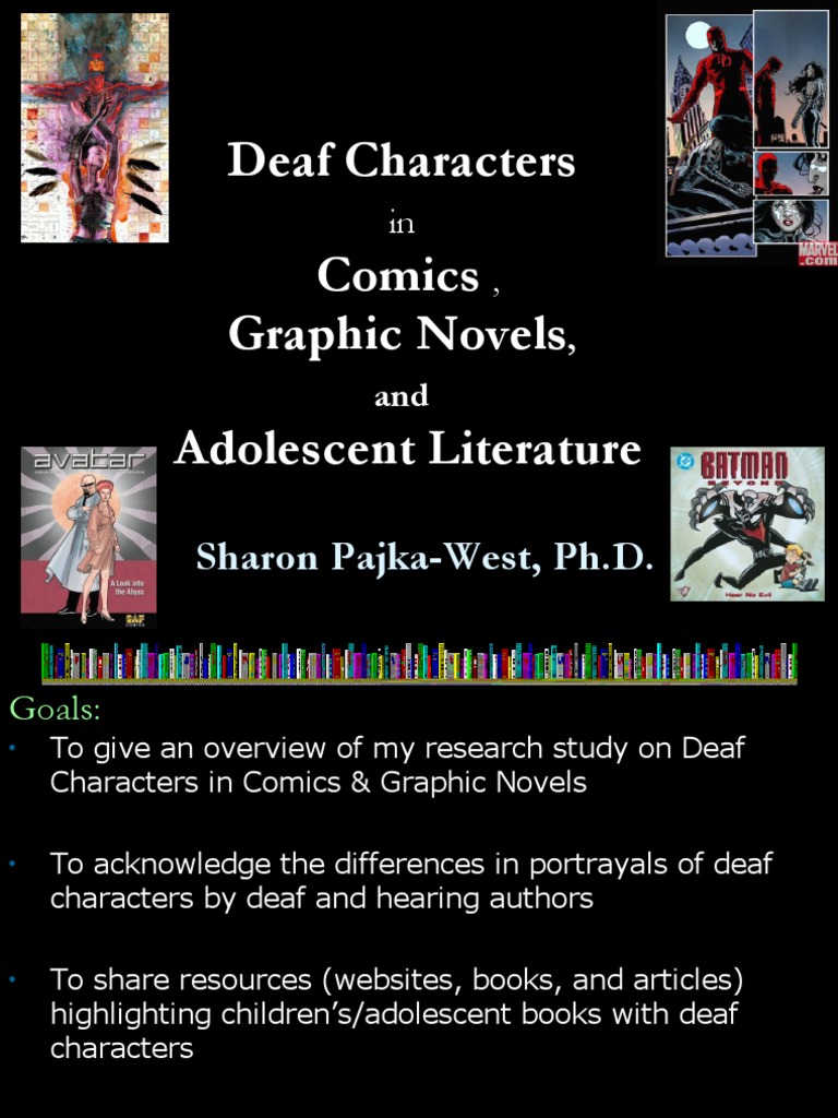 Deaf Characters in Comics & Literature | PDF | Social Science | Classics