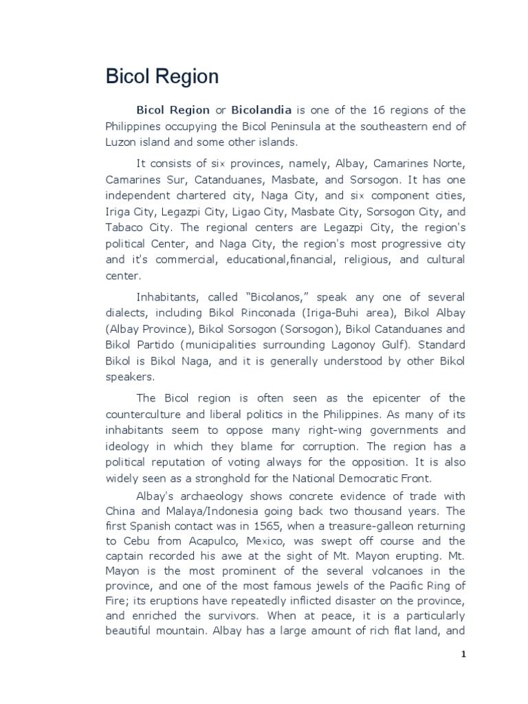 Bicol History | PDF