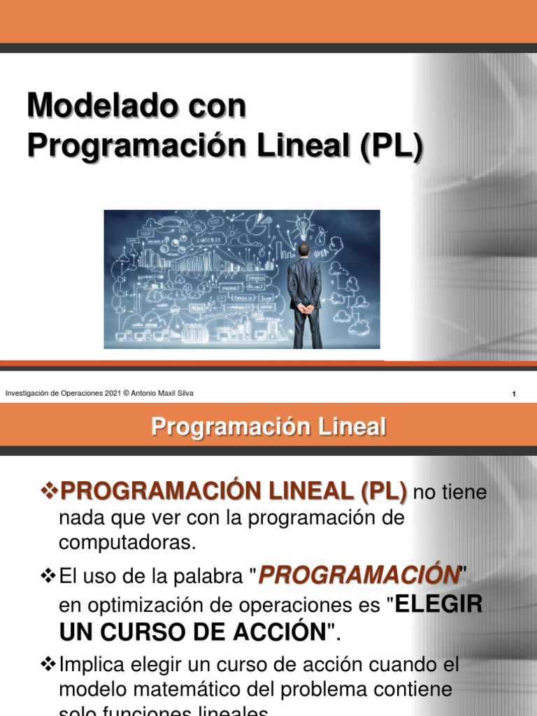 Cap 2 Introduccion A La Programacion Lineal Parte A | PDF ...