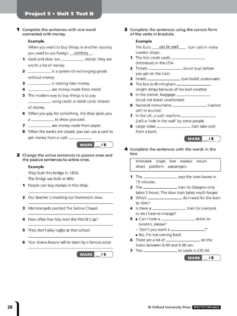 Project 5 Test | PDF