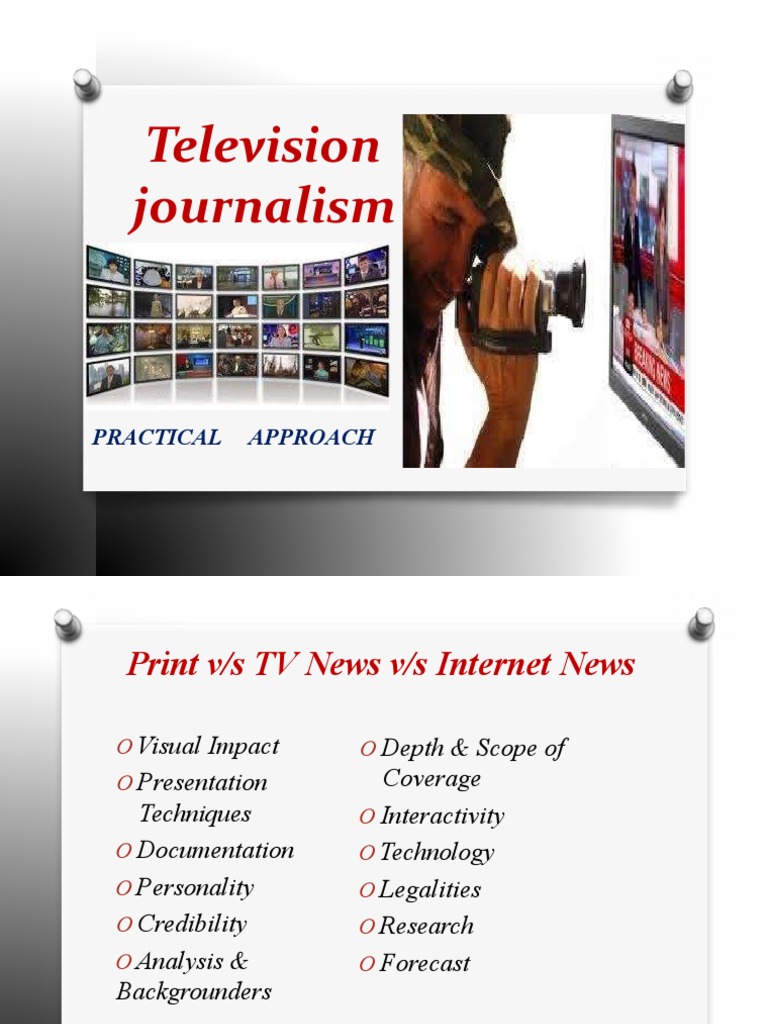 TV News Production & Structure (Lecture) | PDF | Technological ...