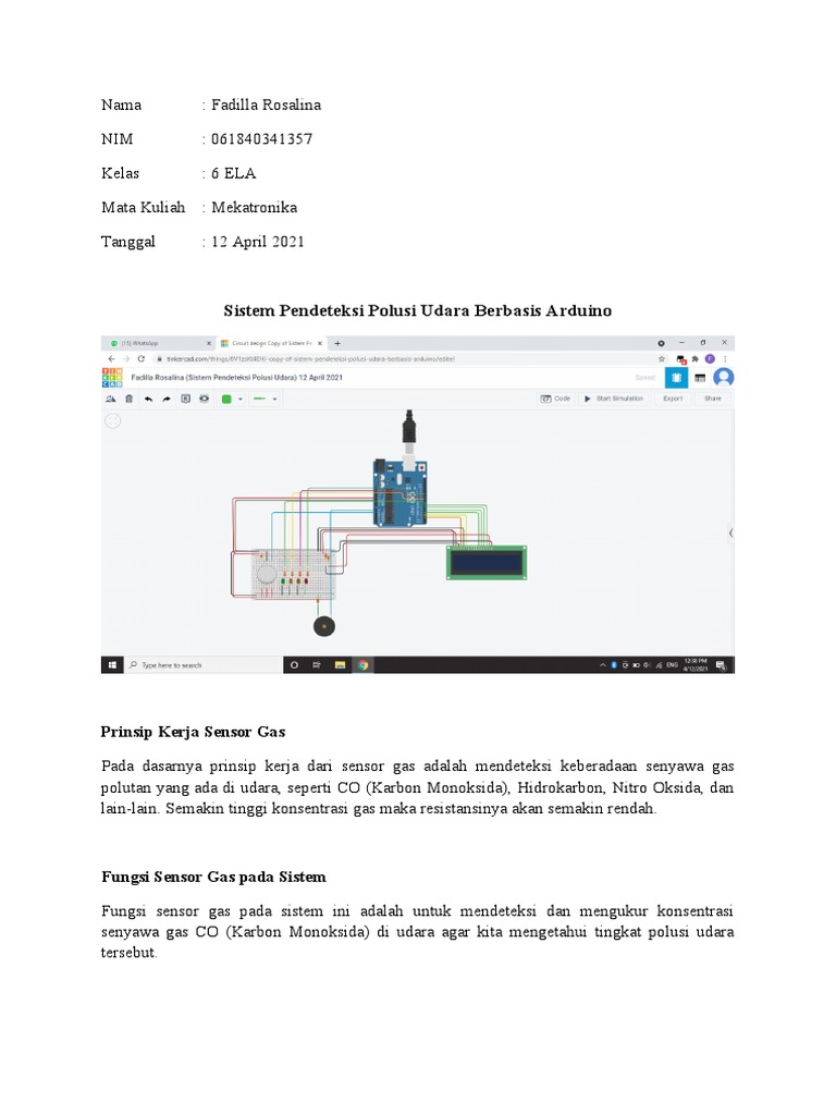 Sistem Pendeteksi Polusi Udara Berbasis Arduino: Prinsip Kerja Sensor ...