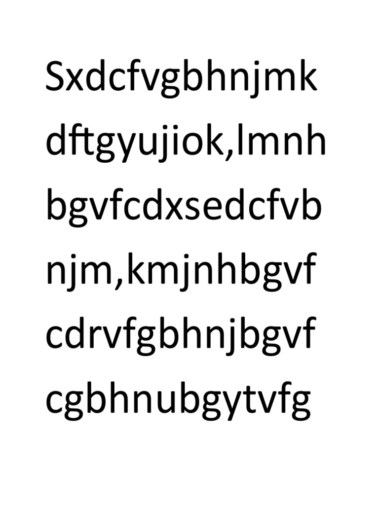 Sxdcfvgbhnjmk Overview | PDF | Computers