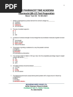 Drug Inspector Previous Exam Paper With Answers PDF APPSC | PDF ...