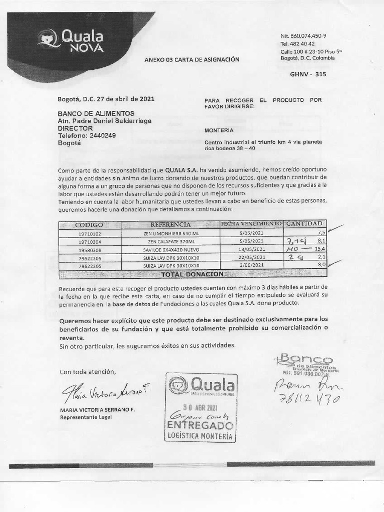 Quala-Bda Bogota | PDF