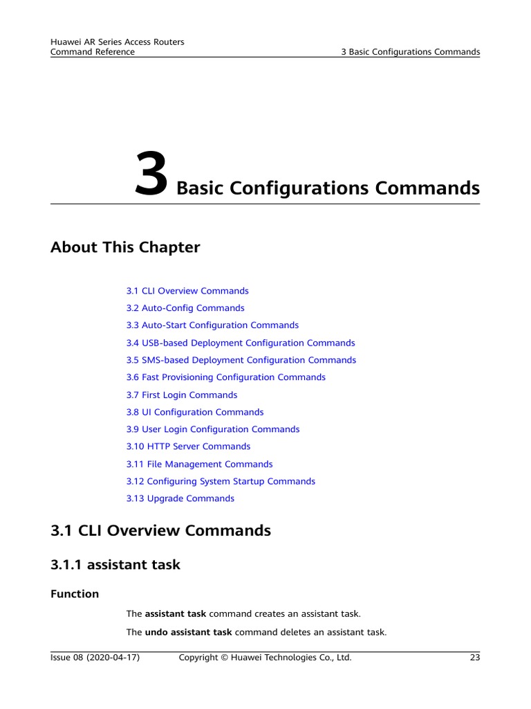 01-03 Basic Configurations Commands | PDF | Keyboard Shortcut | Command ...