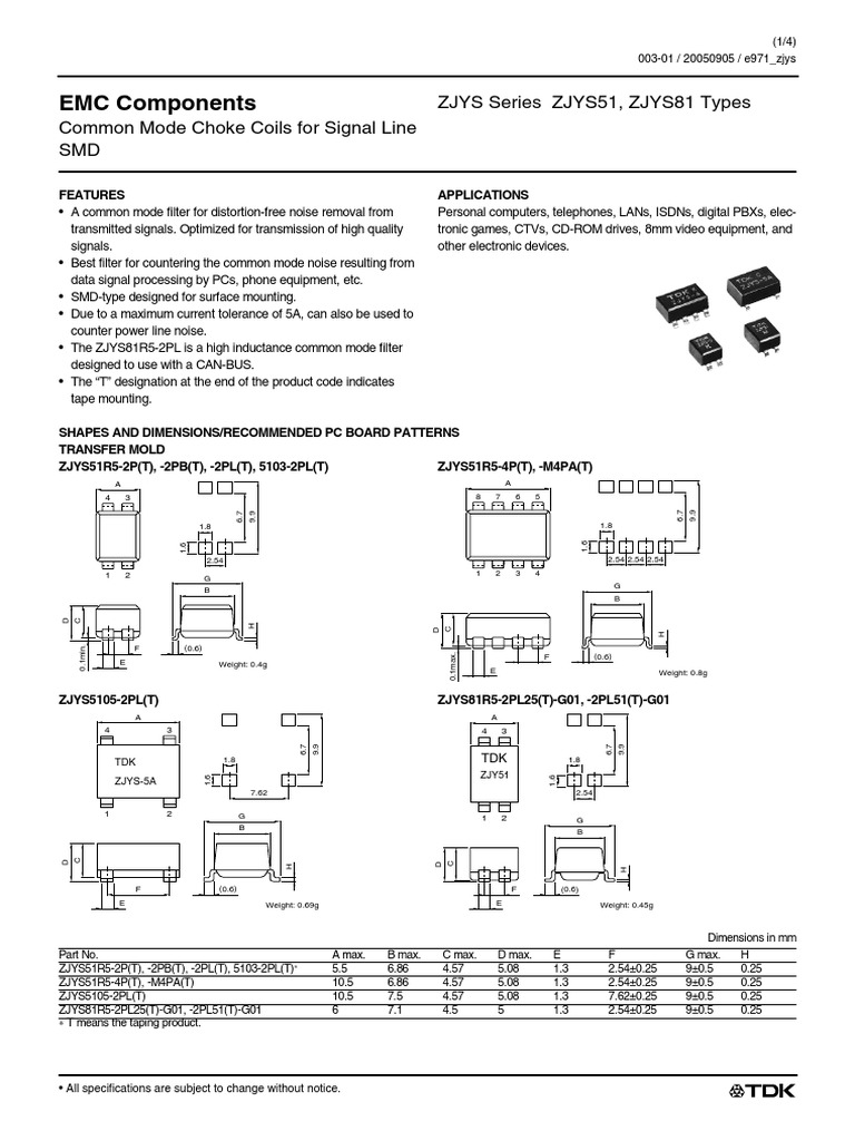 ZJYS Series | PDF | Electrical Impedance | Electrical Resistance And ...