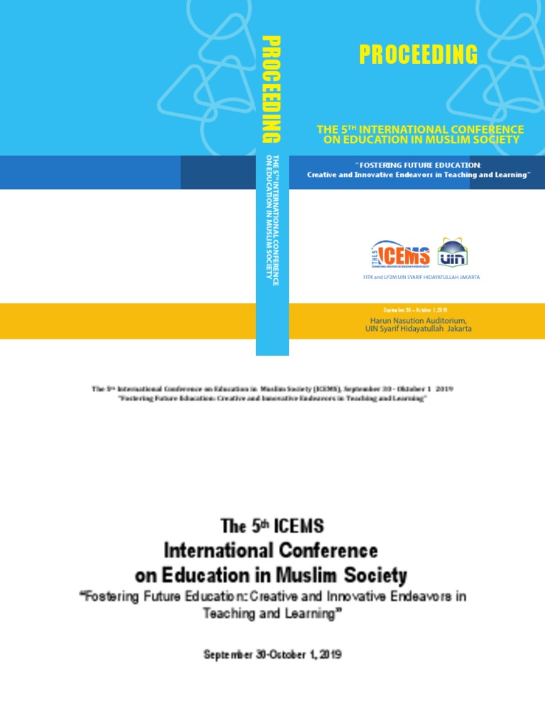 Proceeding Icems 2019 | PDF | Reflective Practice | Teachers