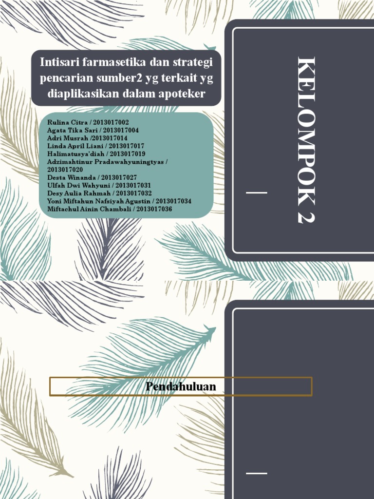 Kel 2 PPT Farmasi Industri | PDF