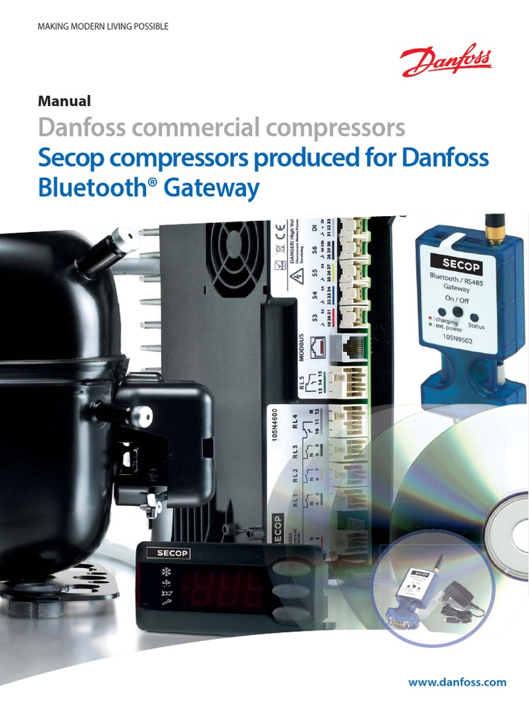 Danfoss Commercial Compressors | PDF | Battery Charger | Bluetooth