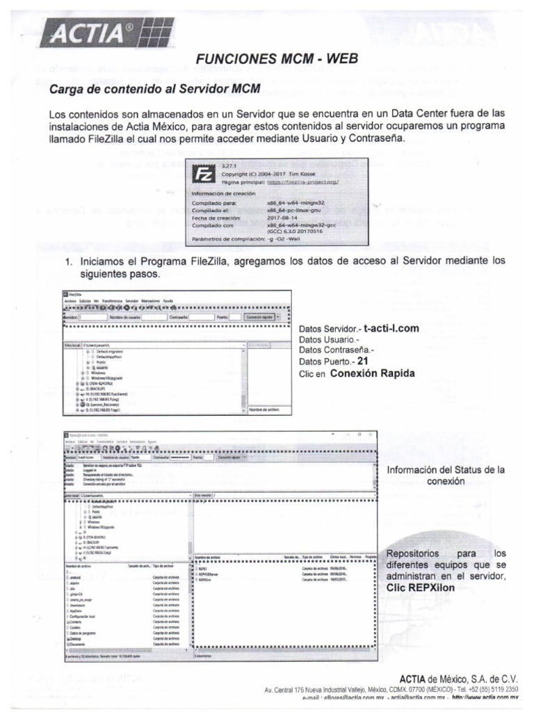 Manual Plataforma MCM | PDF