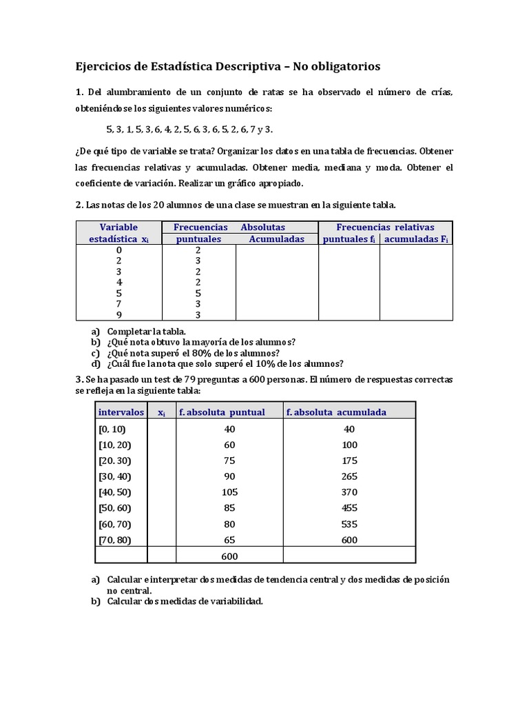 Ejercicios Propuestos PyE 3 | PDF | Matemáticas | Probabilidades y estadísticas