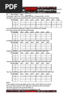 Julius Maddox 8-Week-Bench-Program | PDF | Weight Training