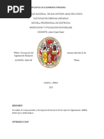 Fauna y Flora de La Region PUNO - ECOLOGIA Y DESARROLLO SOSTENIBLE ...