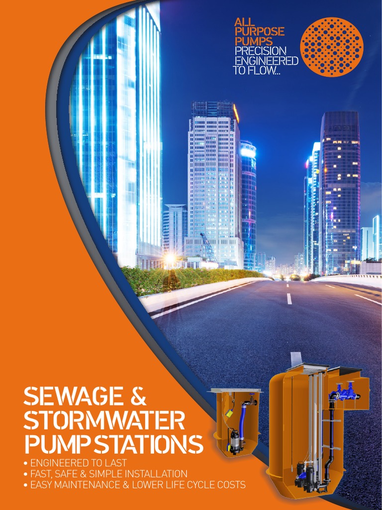 All Purpose Pumps Pump Station Brochure | PDF | Pumping Station | Pump