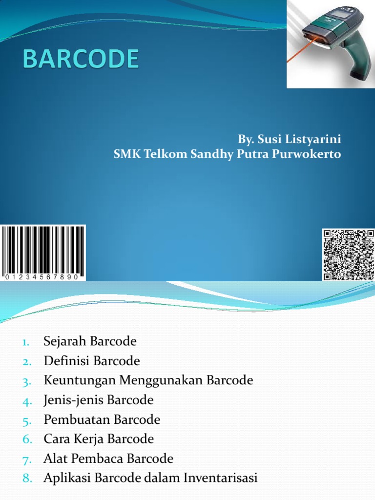 Materi BARCODE | PDF | Komputer