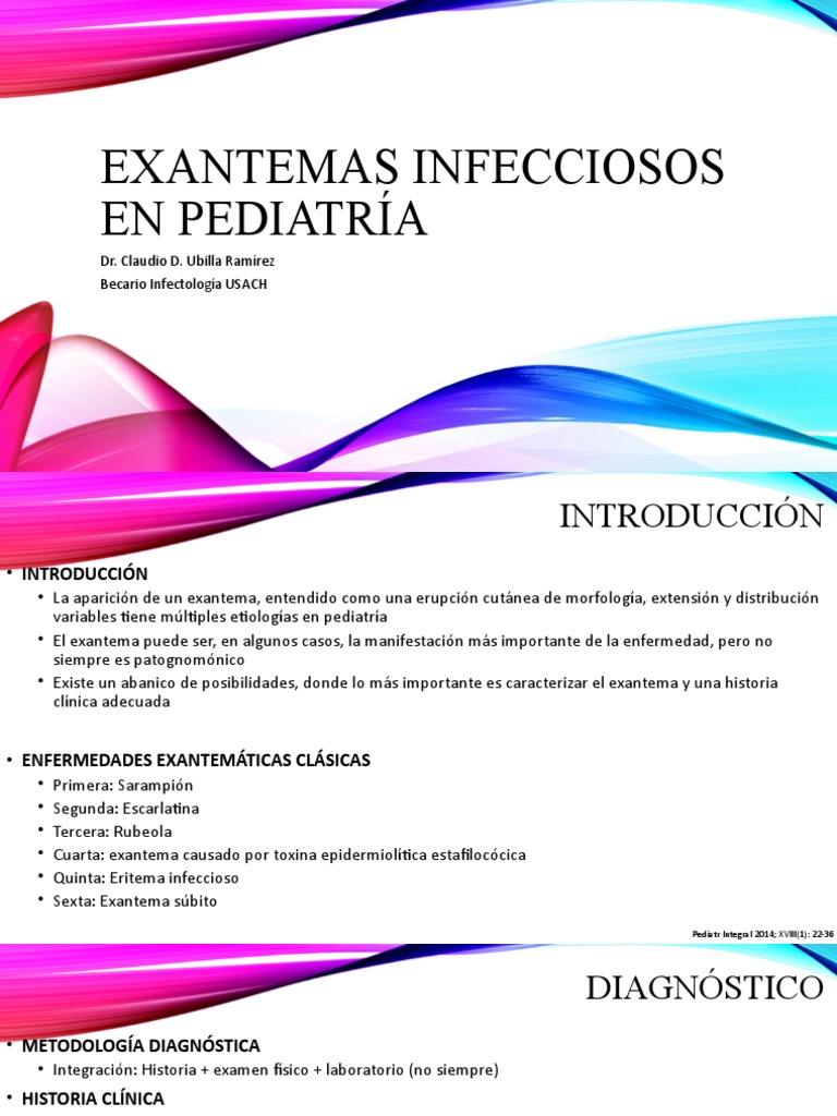 Exantema Infeccioso | PDF | Enfermedades animales | Microbiología