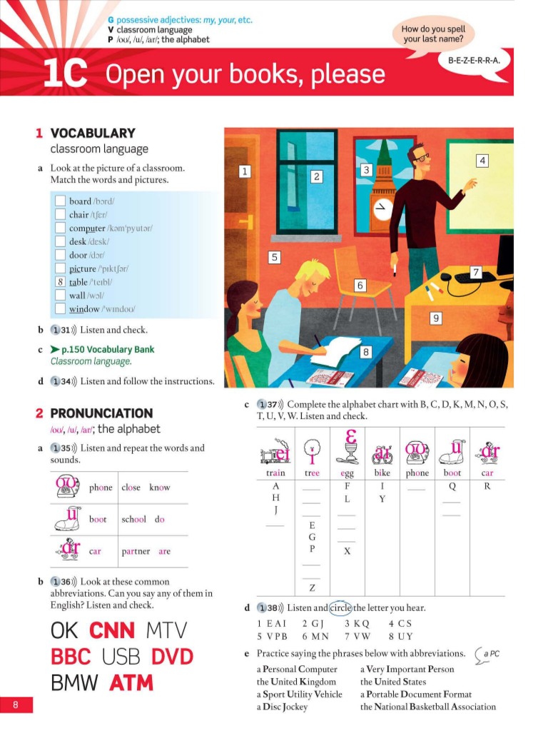 American English File 1 Student Book (PDFDrive) - 9-10 | PDF