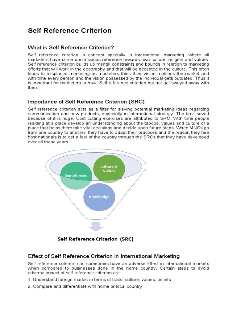 Self Reference Effect