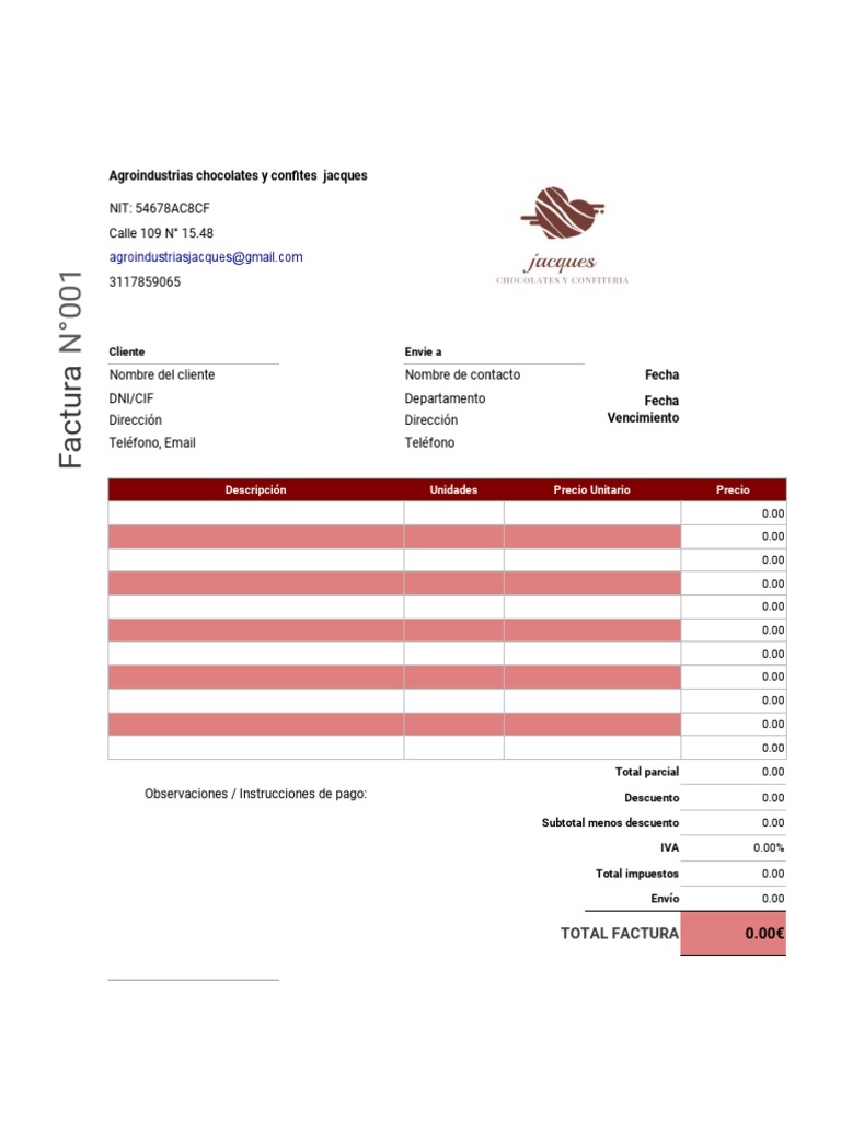 Factura y Nota Debito | PDF | Contabilidad | Documentos empresariales