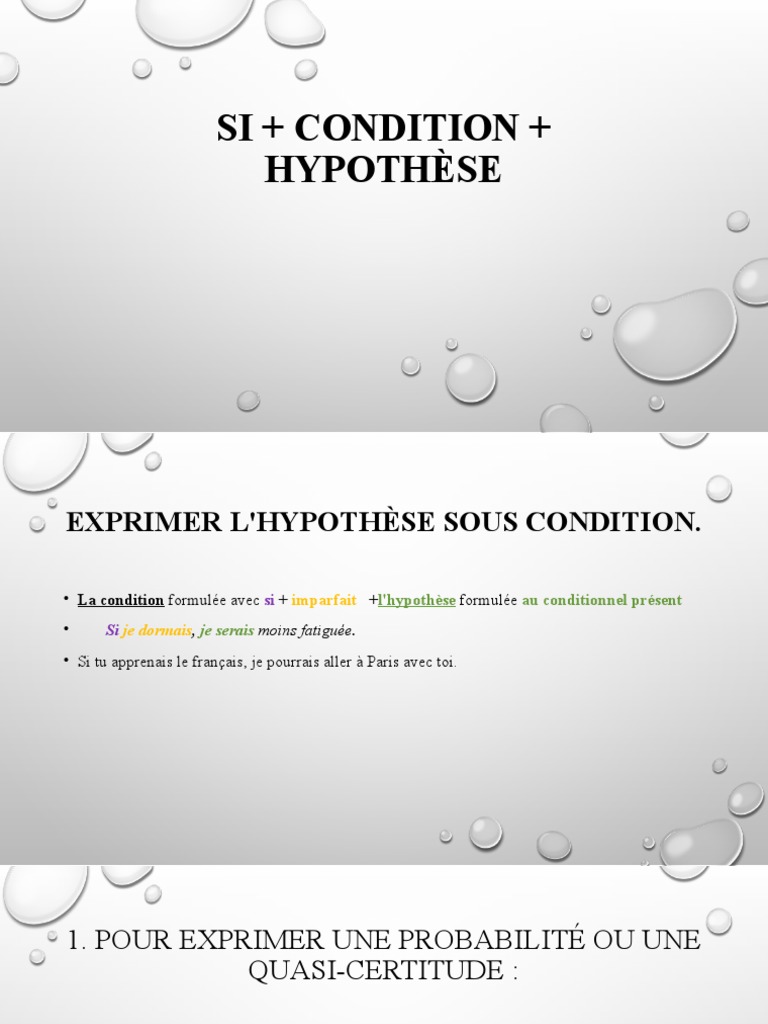 Si + Hypotheses | PDF