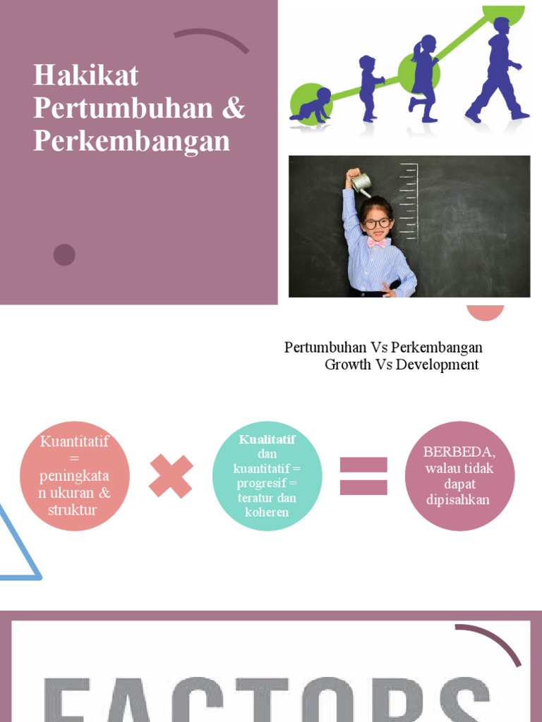 Pertumbuhan & Perkembangan | PDF | Kesehatan Holistik