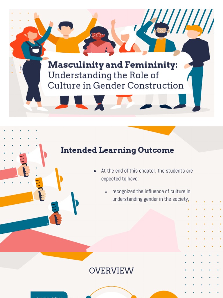 Masculinity and Femininity:: Understanding The Role of Culture in ...