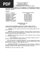 Badac Minutes | PDF | Quorum | Philippines