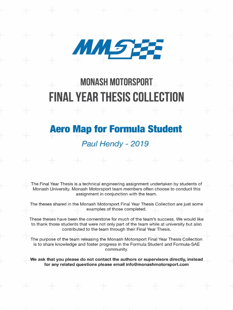 Aero Map Development for Formula Student | PDF | Parameter (Computer ...