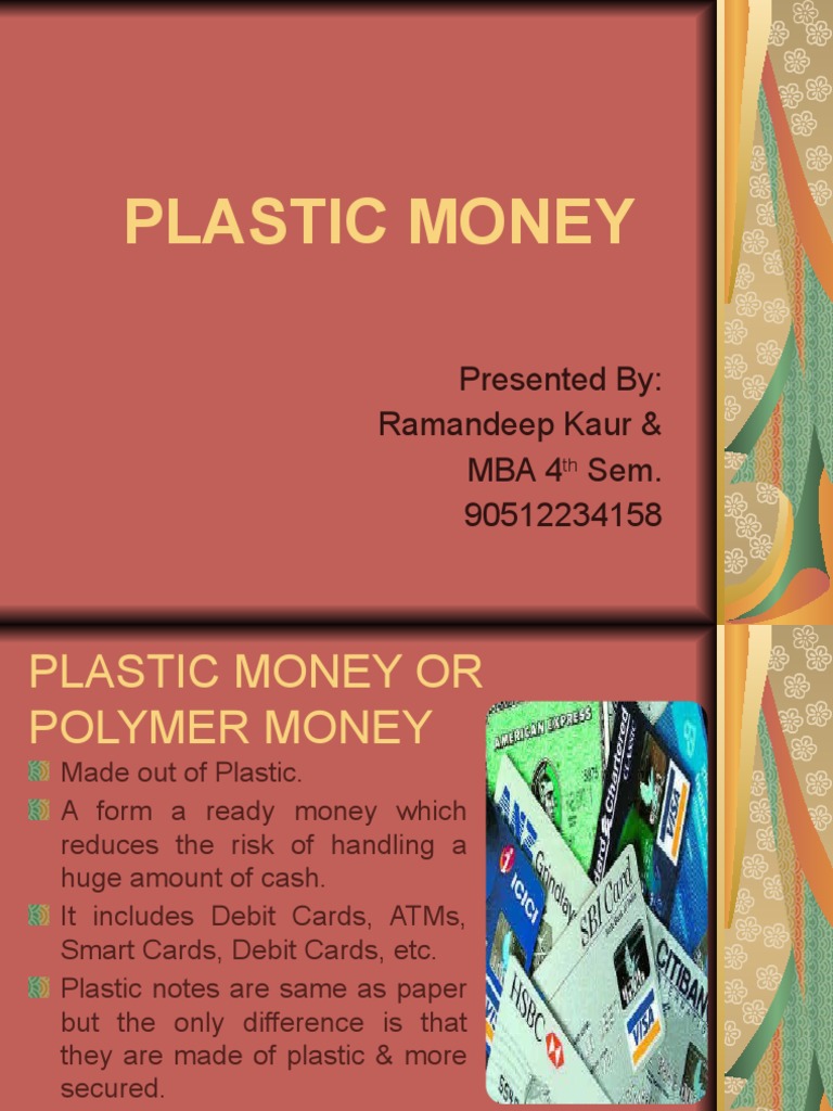 Understanding Plastic Money | PDF | Credit Card | Financial Transaction