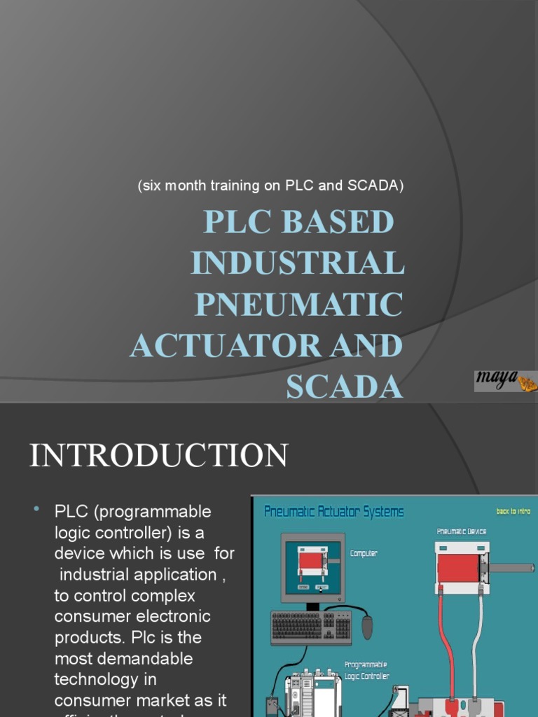 PLC Ans Scada Project | PDF | Programmable Logic Controller | Control ...