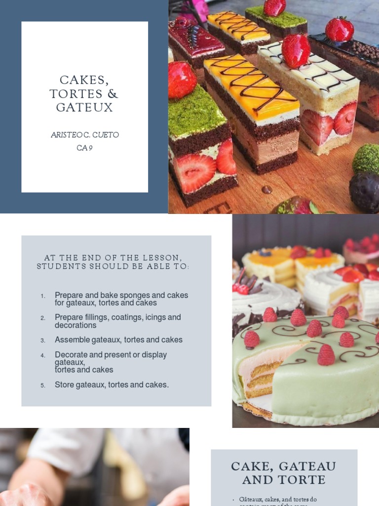 FILLED and ASSEMBLED CAKES | PDF | Cakes | Food And Drink