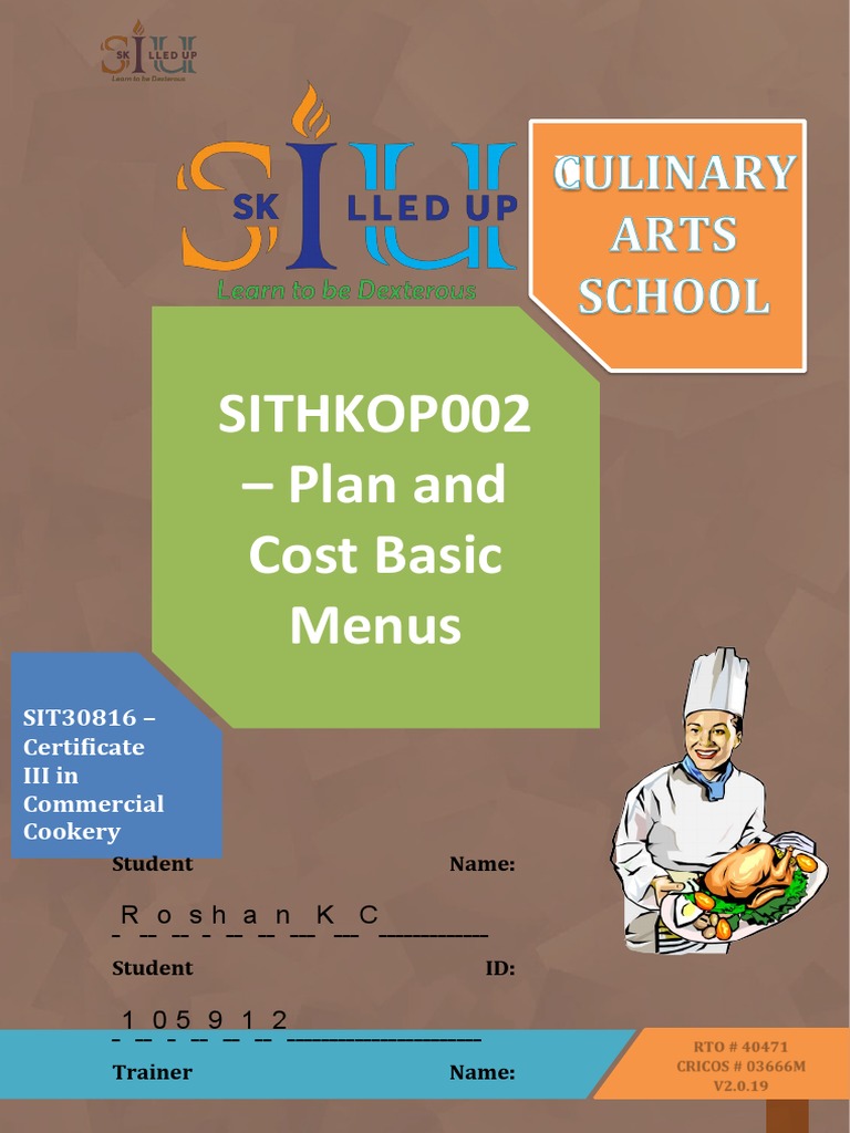 Assignment Menu PDF | PDF | Educational Assessment | Menu