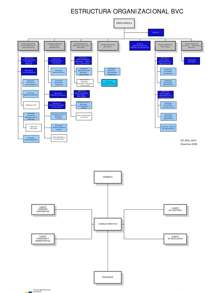 Organizacion BVC | PDF | Corporaciones | Colombia