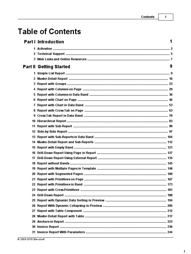 Stimulsoft Reports and Dashboards User Manual - en | PDF | Html Element ...