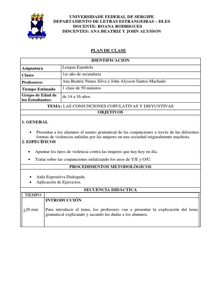 Conjunciones y Violencia de Género | PDF | Machismo | La violencia ...