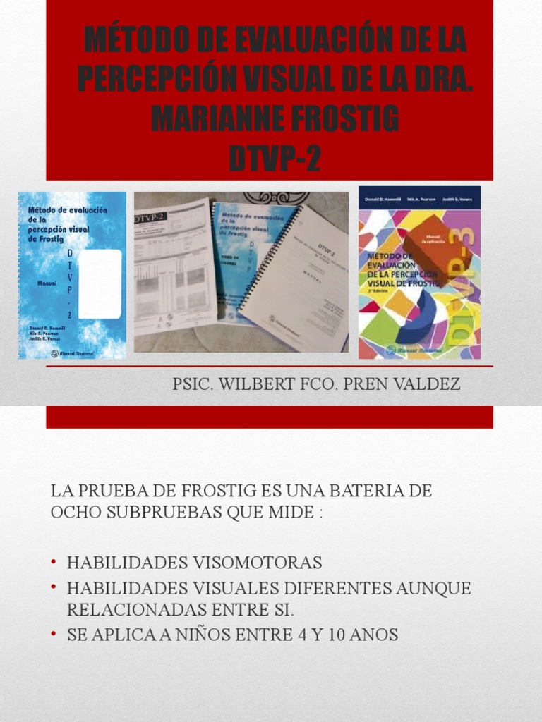Frostig 2 | PDF | Especialidades Medicas | Medicina CLINICA