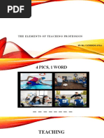 Elements of A Profession | PDF | Professional Certification | Profession