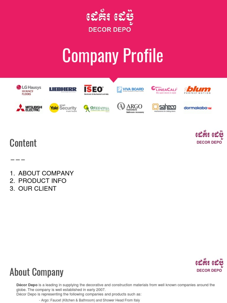 Decor Depo | Download Free PDF | Door | Refrigerator