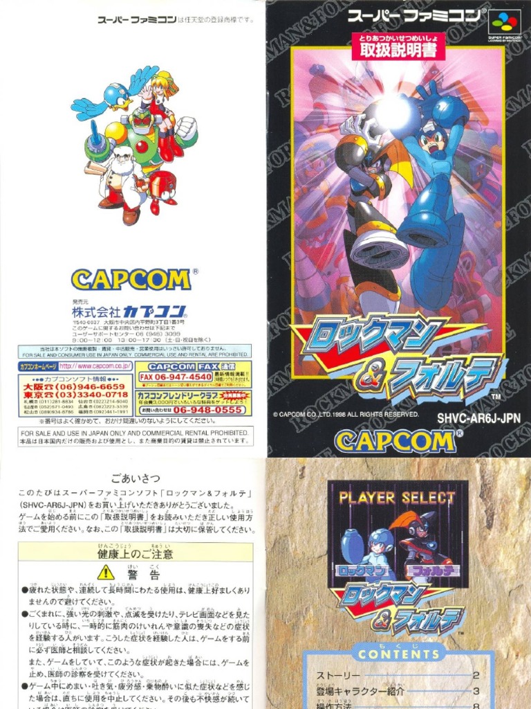 Mega Man & Bass | PDF