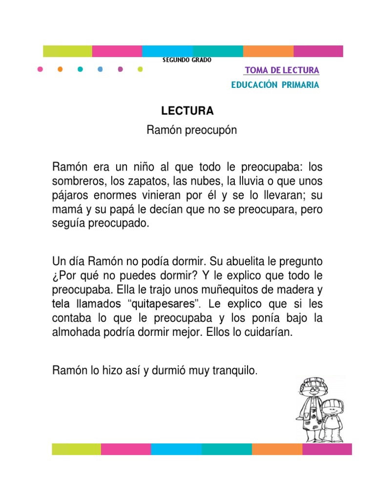 Lectura Ramón Preocupón | PDF